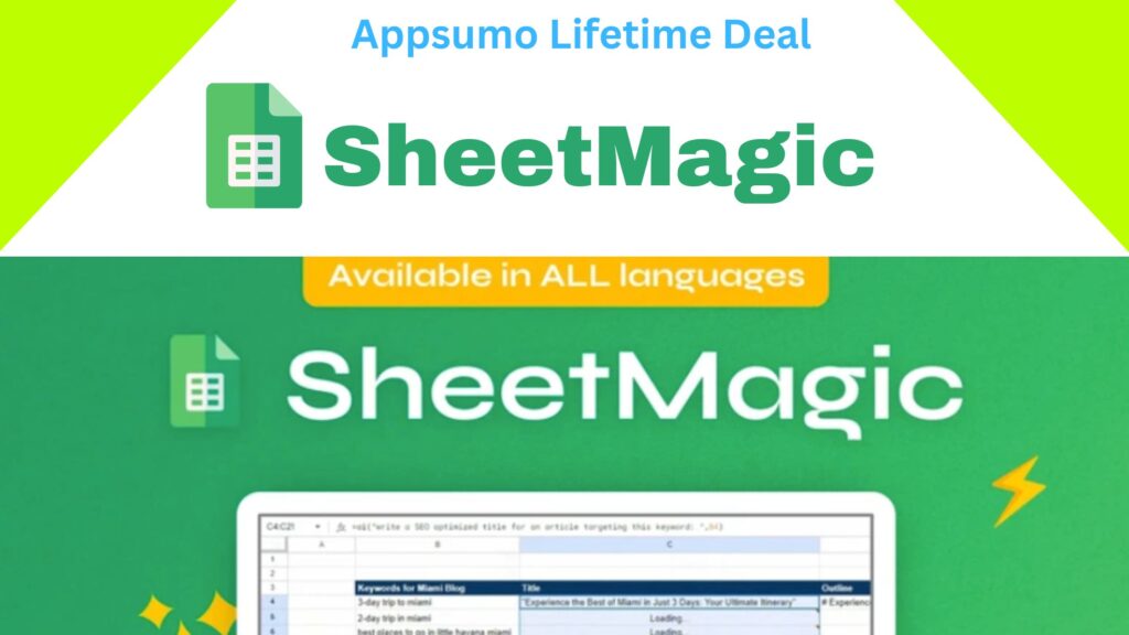 Proven SheetMagic Review 2025: ChatGPT + Google Sheets AI%